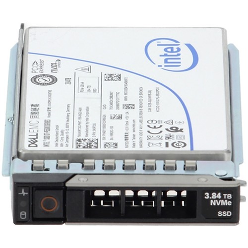 J4TDK 0J4TDK Dell EMC 3.84TB PCIe Gen4 NVMe 2.5 PowerEdge server SSD ...