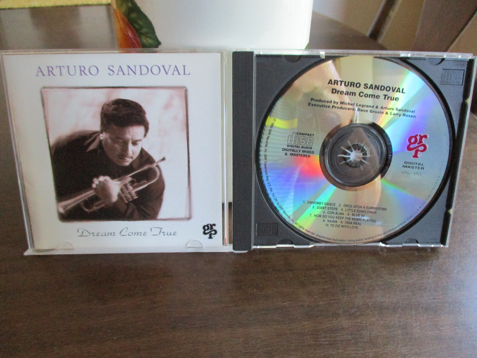 Arturo Sandoval - Dream Come True (CD, 1993, GRP Records) VG+ $2.95 ...