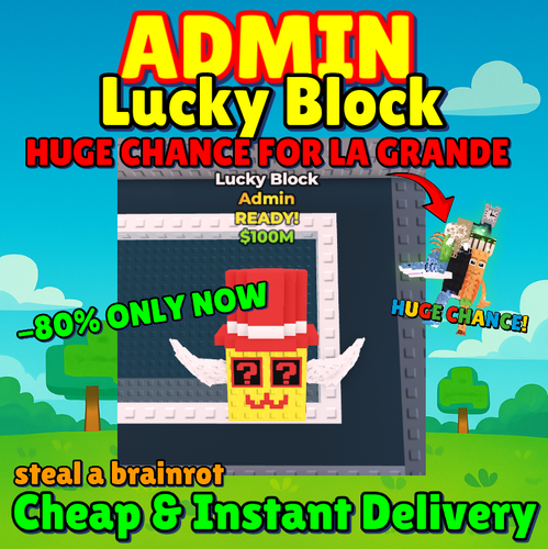 [🟢ONLINE ] 🧠 ADMIN LUCKY BLOCK | STEAL A BRAINROT | SAB | FAST | ROBLOX ...