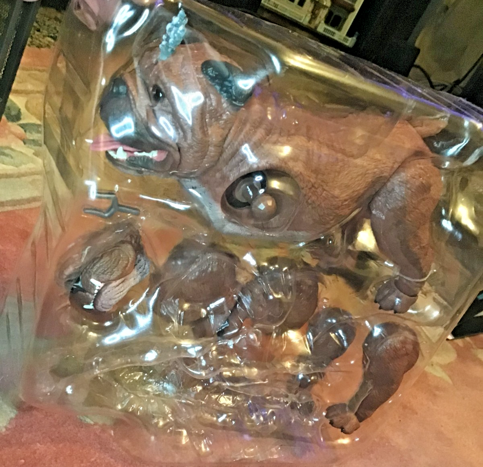 LOCKJAW Figure Only - Marvel Legends INHUMANS - NEW - from Crystal set ...