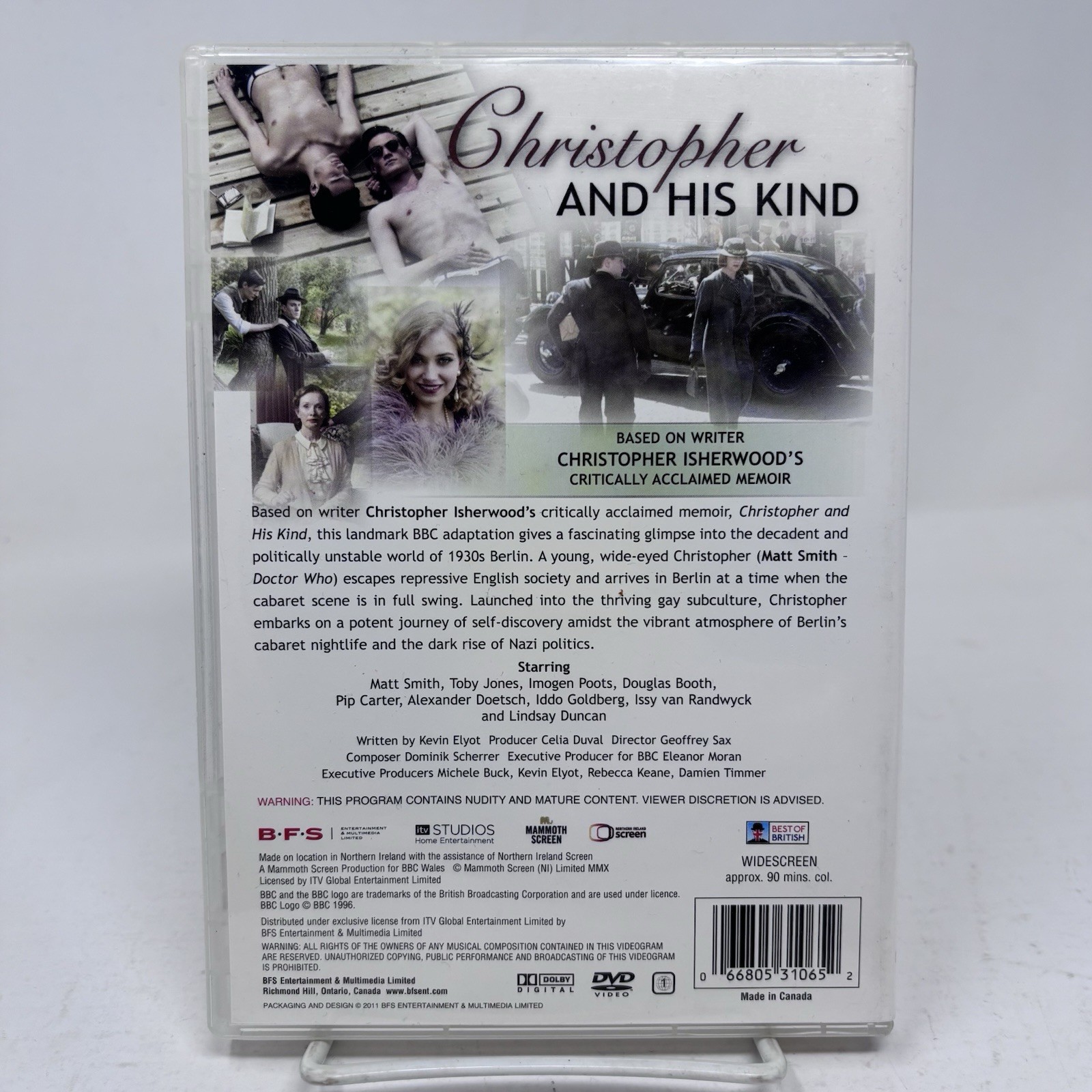 Christopher and His Kind (DVD 2011) Matt Smith Toby Jones Gay Memoir ...