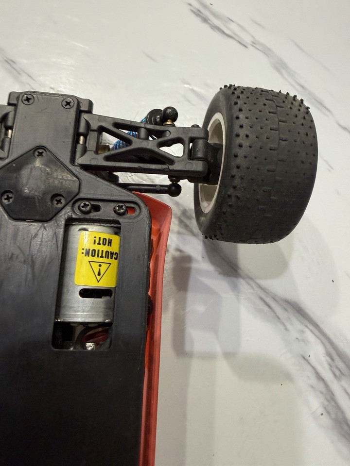 Vintage Team Associated RC18B 1/18 4wd Buggy Roller orange Body Used ...