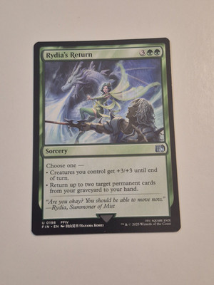 Rydia's Return Final Fantasy Regular - NM #198 MTG FIN | eBay