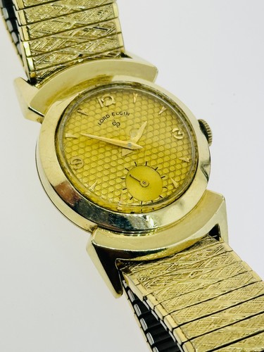 ELGIN "ELDORADO" CAL. 680 21J MENS VINTAGE WRIST WATCH LORD ELGIN EL ...