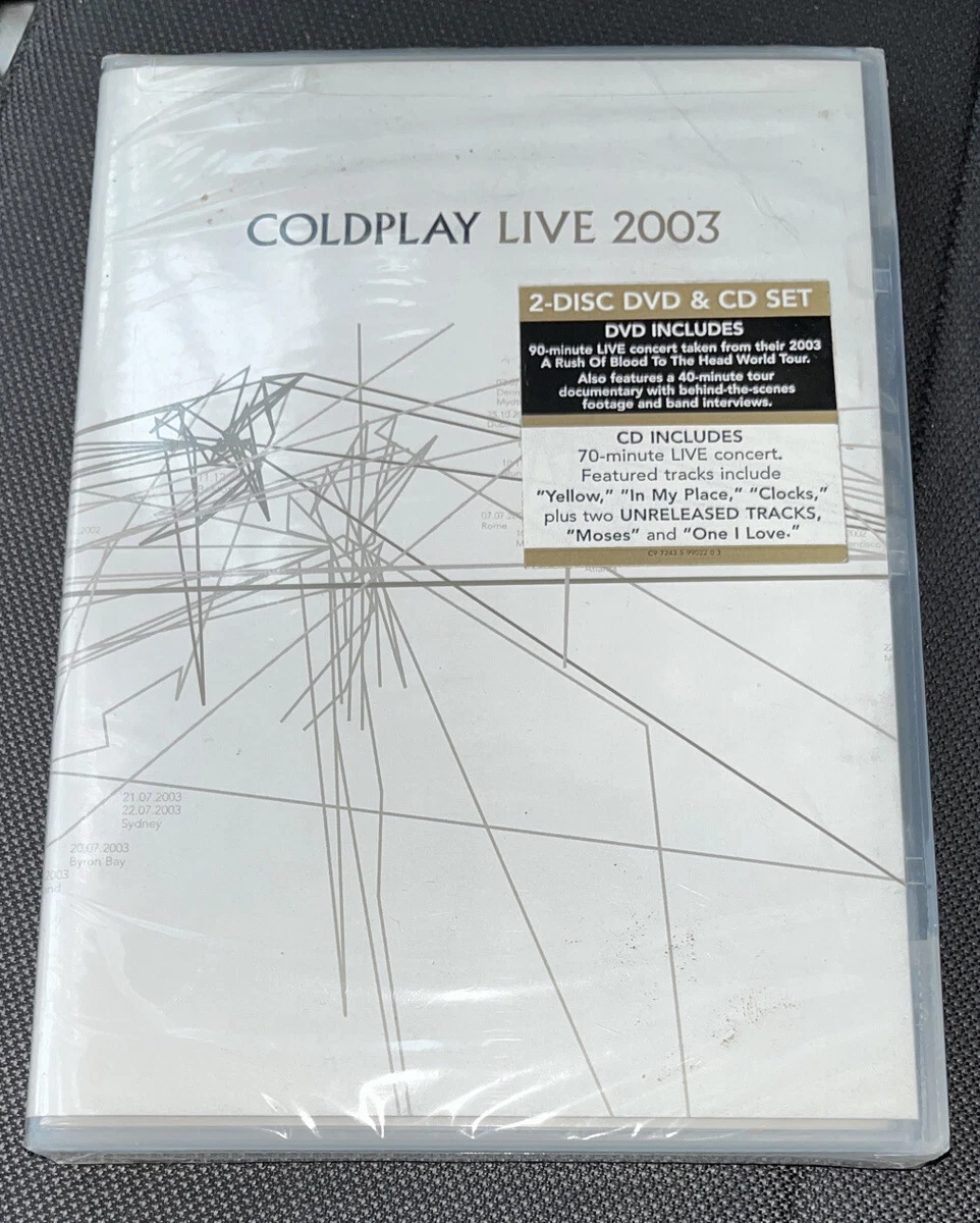 Coldplay Live 2003 Dvd