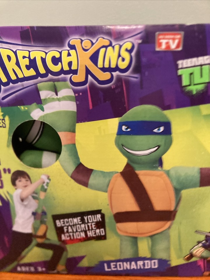 Teenage Mutant Ninja Turtles Leonardo stretchkins Plush Stretch Doll 28 ...