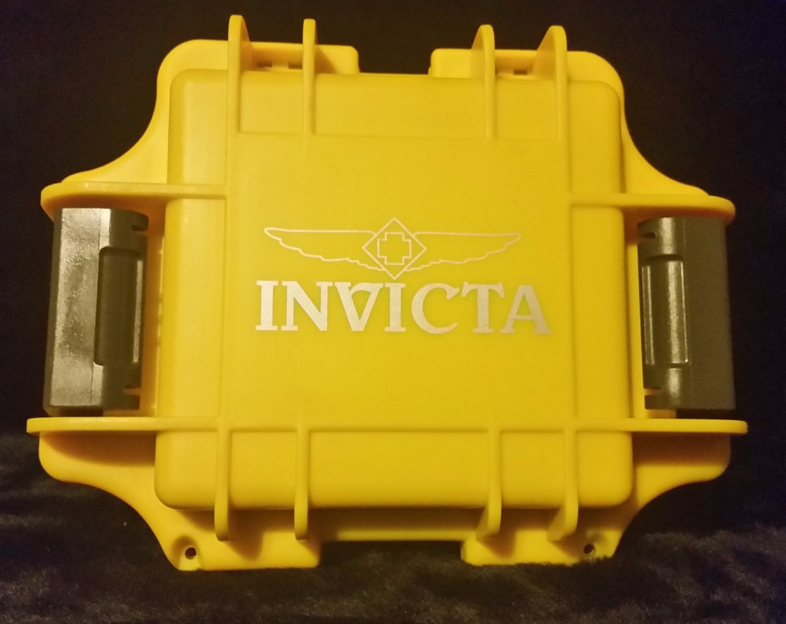 INVICTA YELLOW 1-slot Dive Case Watch Collector Storage Box Impact ...