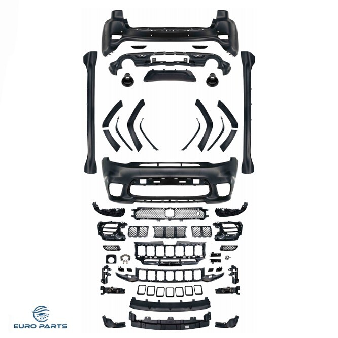 For 2014-2020 Grand Cherokee SRT Front Rear Bumper Full Kit Skirts ...