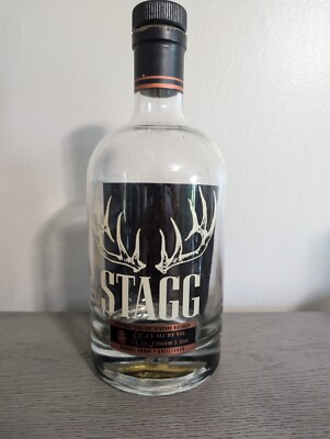 Stagg Jr Bourbon Whiskey 130.2 Proof Trace Empty Bottle Display ...