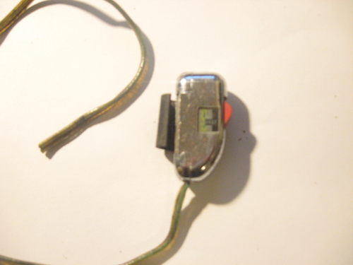 1960's Hurst Chrome Line Lock Actuator Button Shifter Handle Mounted ...