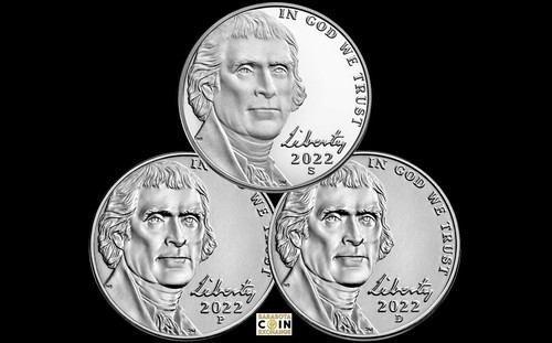 2022 P D S PDS Jefferson Nickel Proof Uncirculated Unc BU PDS | eBay