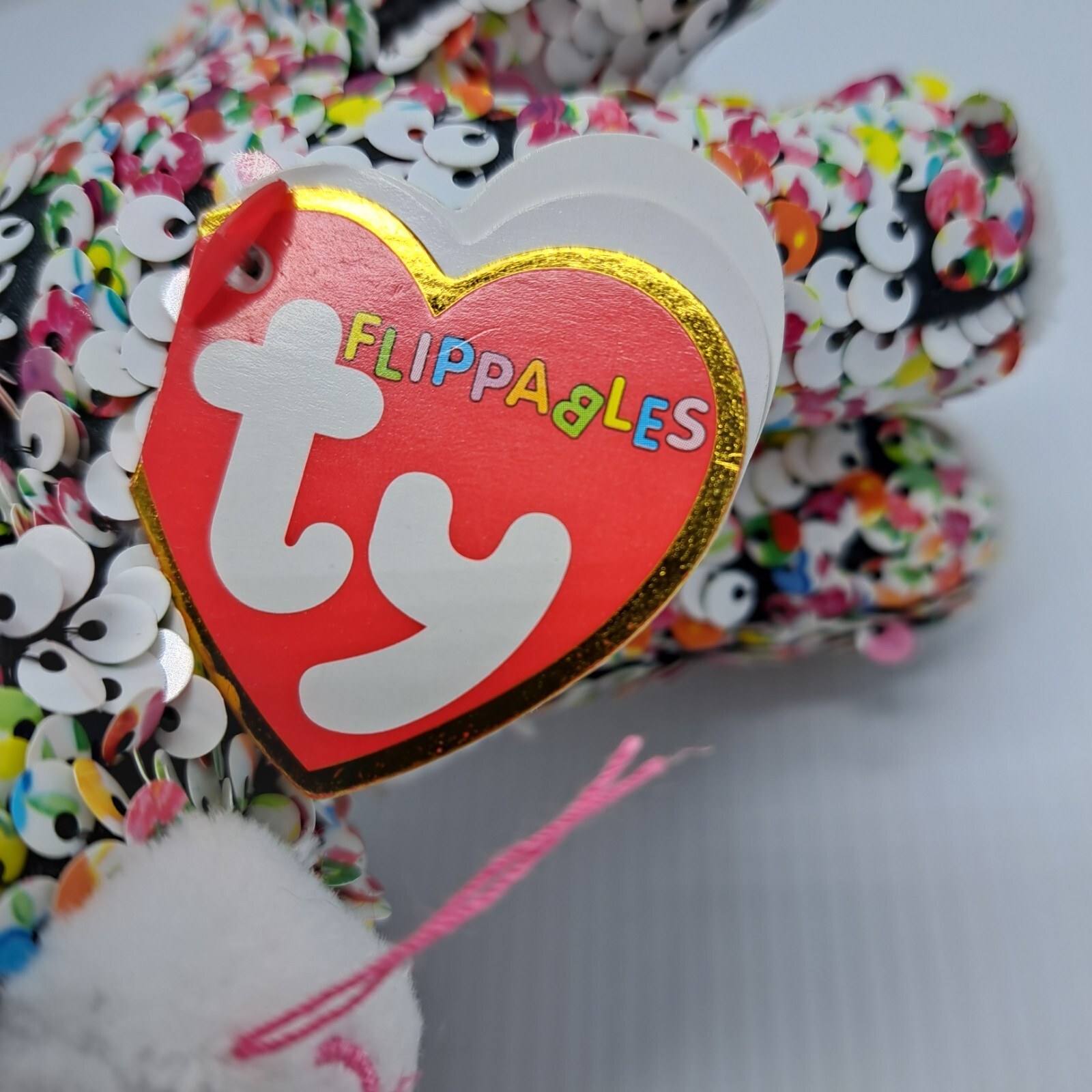 TY Beanie Boos Flippables Plush Toy 15cm Confetti The Cat New With Tags ...