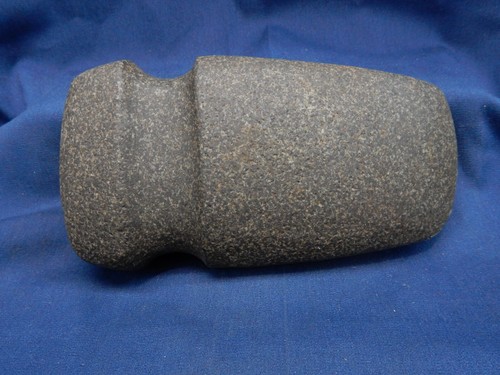 Full Grooved Stone Axe Head Native Arrowhead Artifact Primitive Tool ...