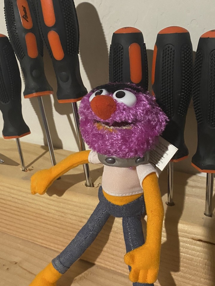 9" Plush Animal Muppet Sababa Toys 2004 Doll Jim Henson Muppet Show ...