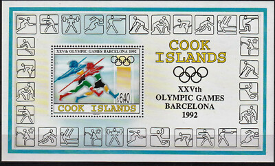 COOK ISLANDS Olympics 1992 Barcelona MNH | eBay