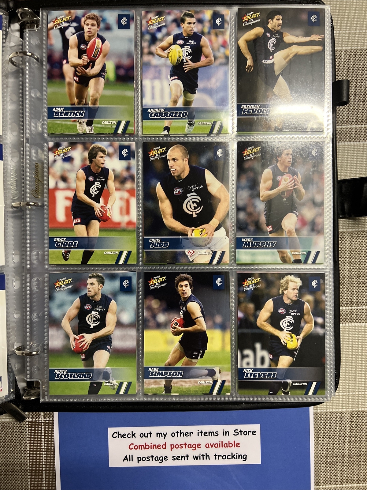 2008 Select AFL Champions Full Base Set And Album | eBay