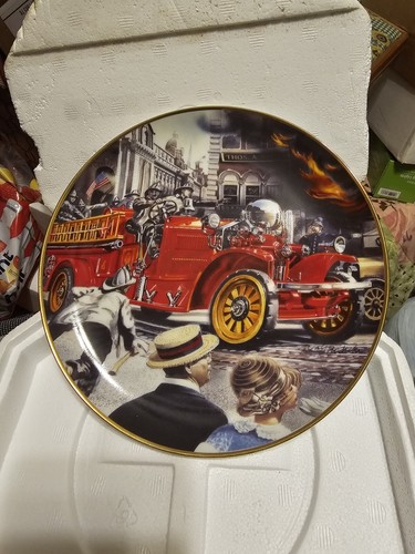 Franklin Mint 1922 Ahrens Fox Collector Plate #3464 | eBay
