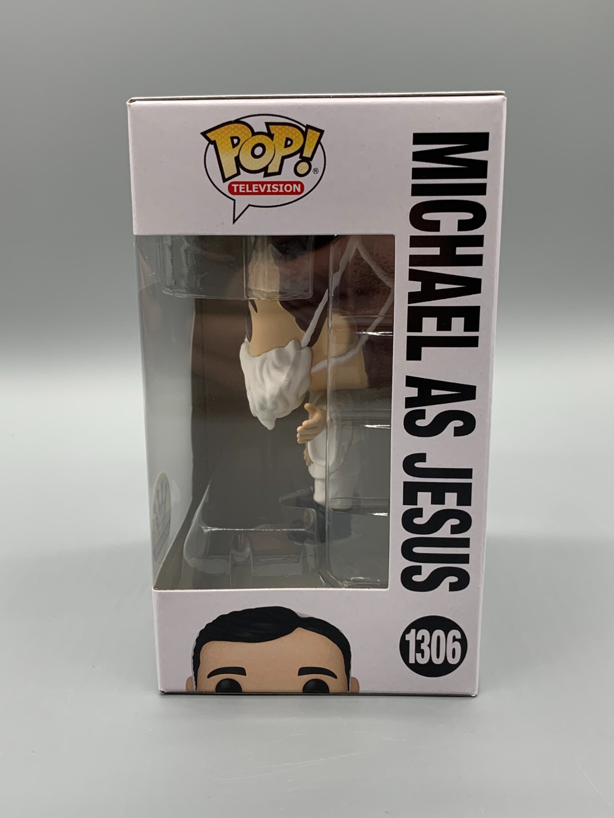 FUNKO POP! #1306 MICHAEL SCOTT AS JESUS THE OFFICE FUNKO EXCLUSIVE W ...
