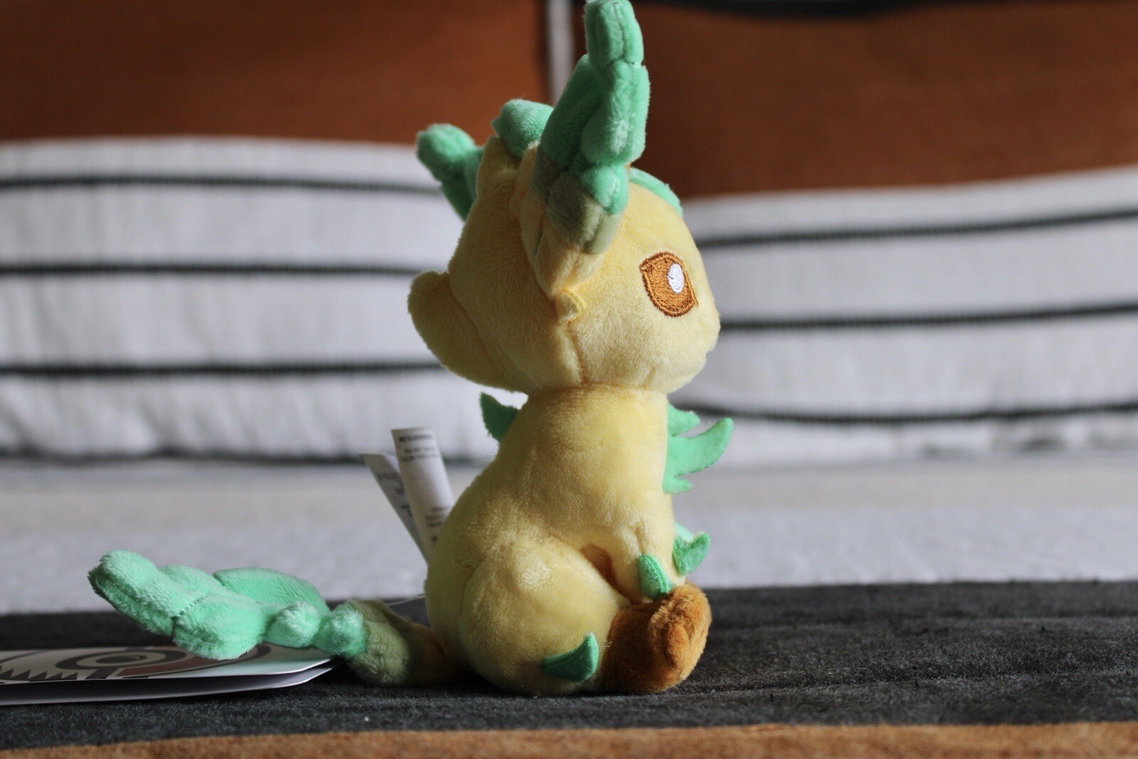 🚦Pokemon Leafeon 5.5" Sitting Cuties Plush - Pokemon Center - 2021 NEW ...
