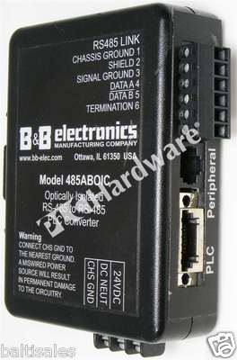 B&B Electronics 485ABOIC Optically Isolated RS-485 to RS-485 PLC ...