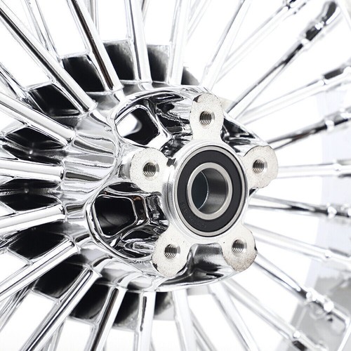 16x3.5 Chrome Fat Spoke Wheel Rear Rim for Yamaha XVS650 V-star V STAR ...