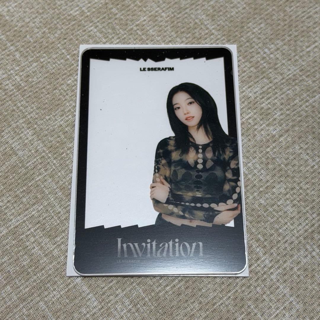 Le Sserafim Kazuha VR Invitation Clear Card Concert Bonus | eBay UK