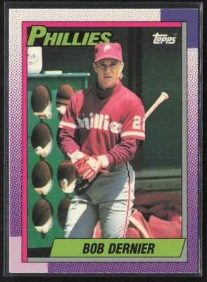 1990 Topps Tiffany #204 Bob Dernier | eBay