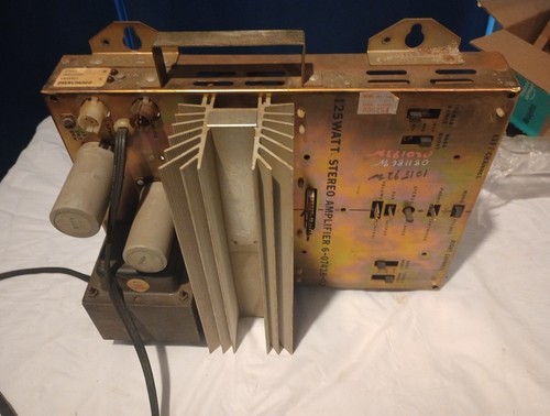 AMI Rowe Stereo Amplifier 6-07438-02 | eBay