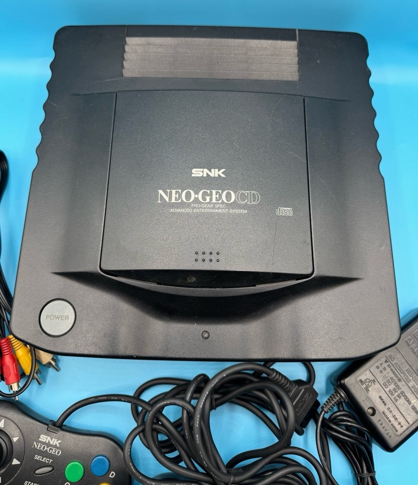 Neo Geo CD Console System CD-T01 SNK W/Controllers Tested Good ...