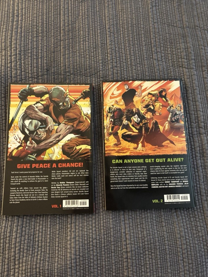 Suicide Squad Robbie Thompson Vol 1-2 TPB | eBay