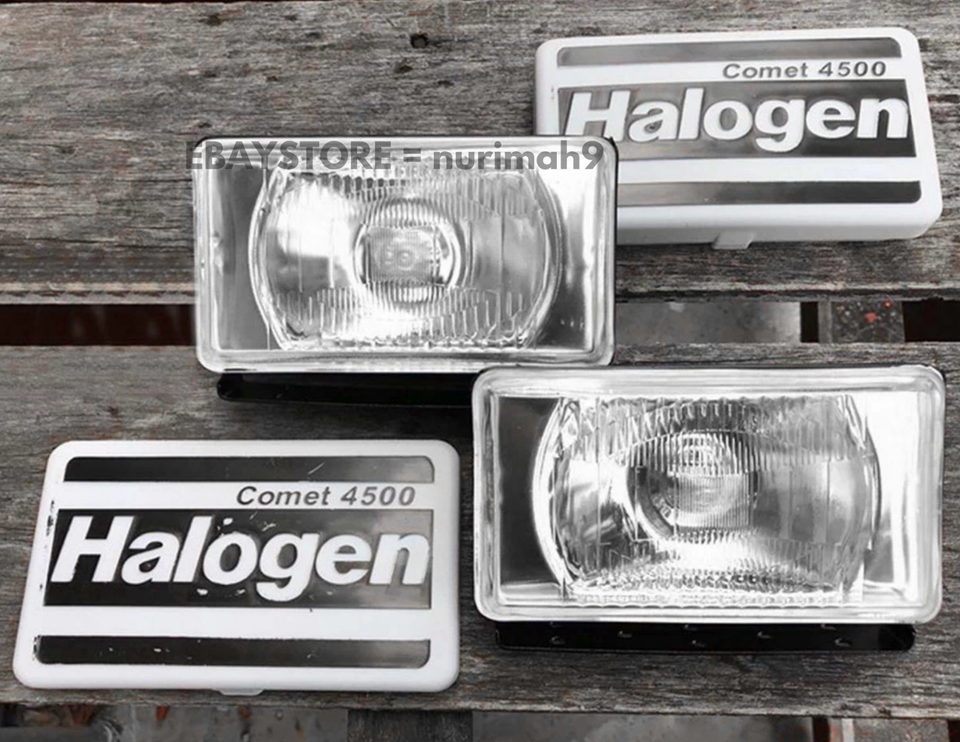 Halogen Universal Fog Spot Light WHITE 12V 55W White Adjustable KE70 ...