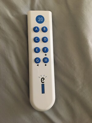 Einstruction CPS Ir Remote Clicker Blue w/ Instructions & Box | eBay