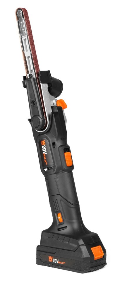WEN 20V Max Cordless Variable Speed Detailing File Sander/2Ah Battery ...