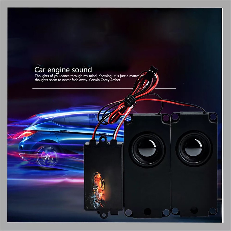 1 PC Upgrated Engine Sound Simulator Module System Accessories For 1/10 ...