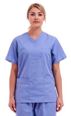 NHS Scrub Tunic top or trousers Unisex Care Hospital PLEASE CHECK ...