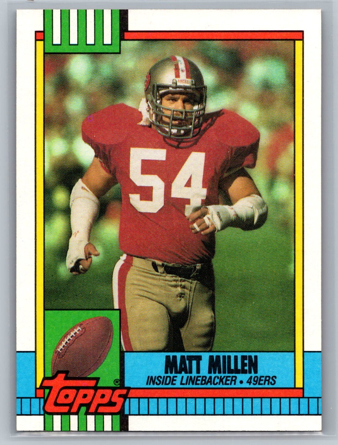 1990 Topps #7 Matt Millen San Francisco 49ers | eBay