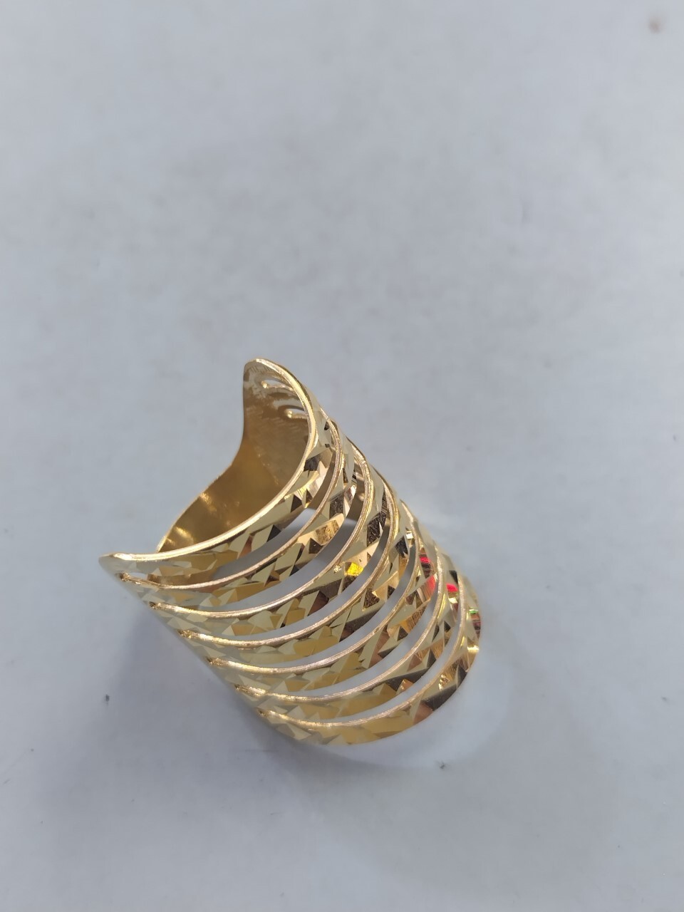 14K Solid GOLD 7 Days Ring. Anillo Semanario 14K Gold Luxury Ring | eBay