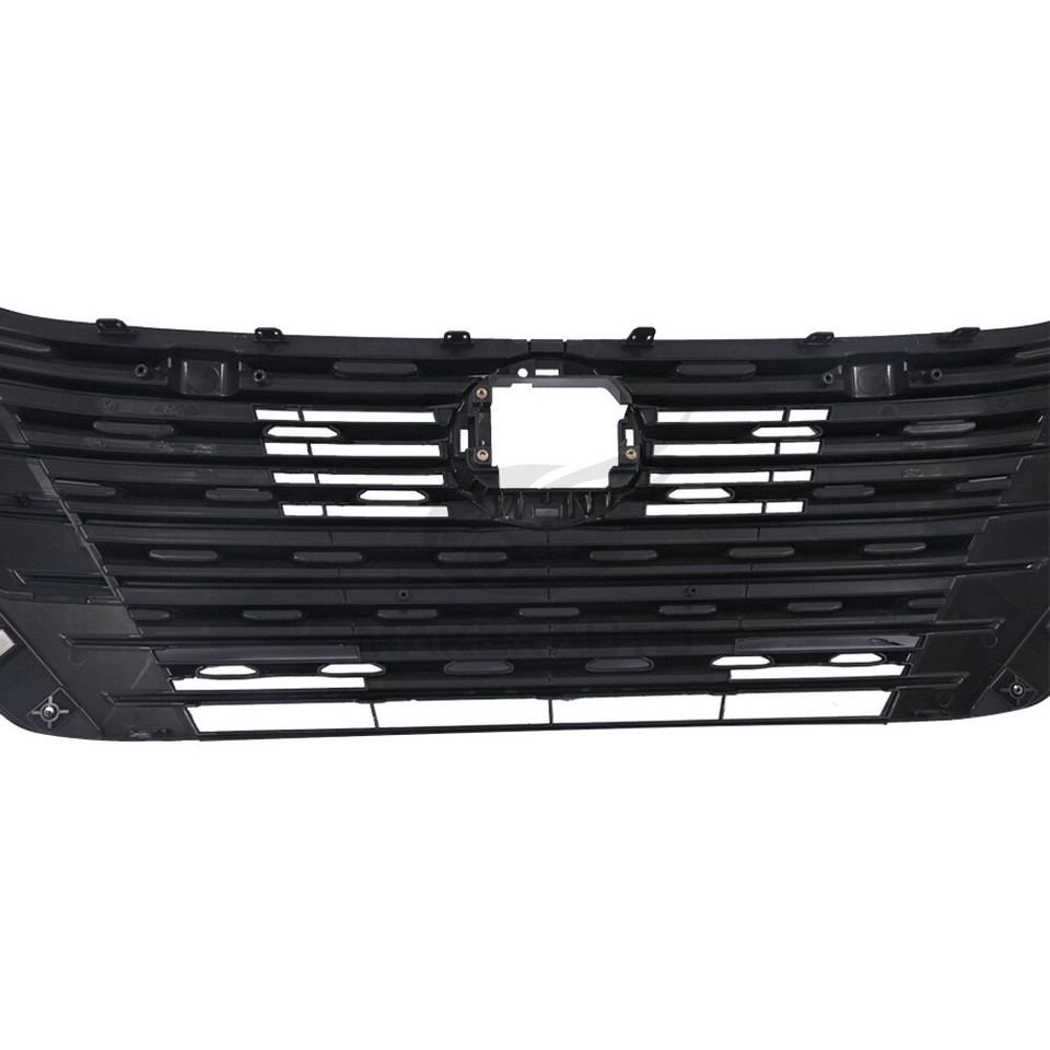 Plastic Black Front Bumper Upper Grille For 2024-25 Nissan Sentra SR ...