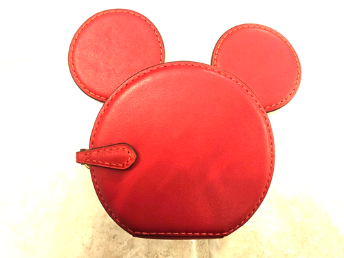 ️🏰Coach Disney Mickey Mouse X Keith Haring Coin Case Electric Red ...