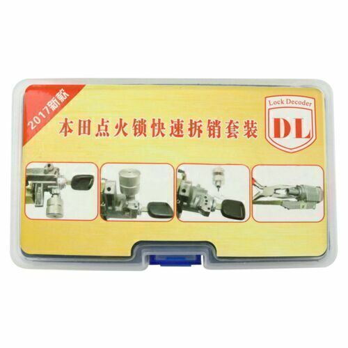 Car Lock Cylinder Pin Removal Ignition Disassembly Repair Tool kit For ...