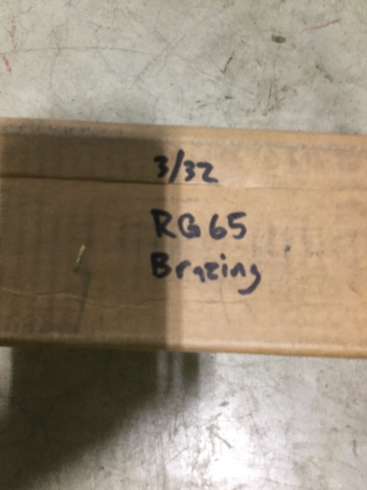 39 lb. Box Welding Rod A5.2-69 RG65 0.093 3/32" x 36", Keystone Group ...