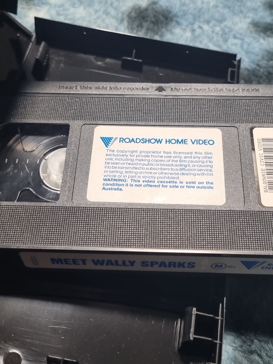 Meet Wally Sparks Vhs Video SUPER RARE BIG BOX CASSETTE TAPE M 15+ 🎬 ...