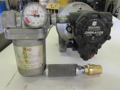 Suntec J3NBN-A132B Waste Oil Pump system for Clean Burn lenz filter ...