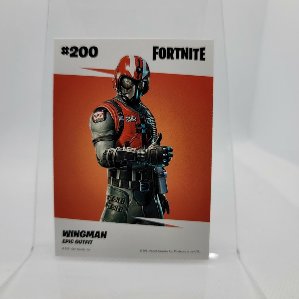 2021 Panini Fortnite Series 3 Wingman Holo Foil Epic Outfit #200 USA | eBay