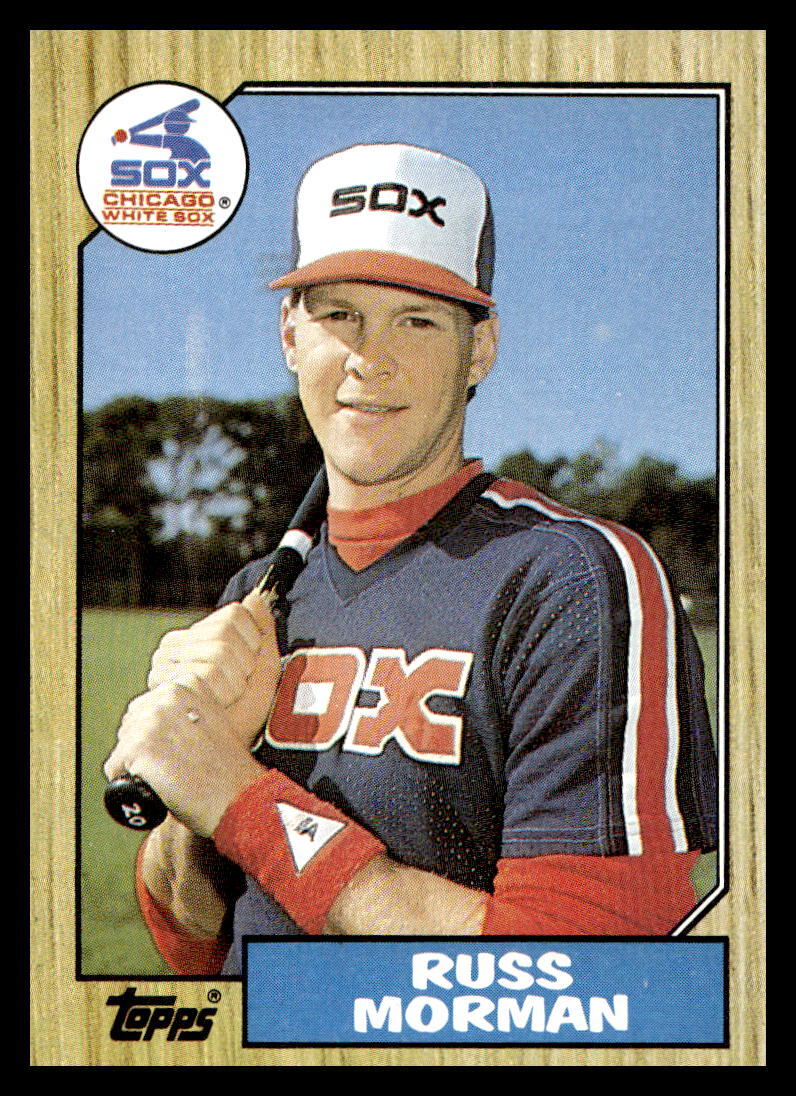 1987 Topps #233 Russ Morman RC Chicago White Sox | eBay