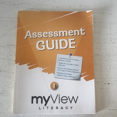 My View Literacy Assessment Guide, Grade 1 - Includes Shipping ...