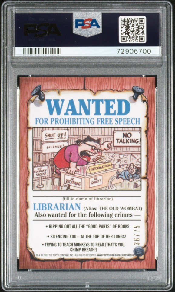 2021 Garbage Pail Kids Chrome Series 4 #130a Nicky Hickey Orange /75 ...