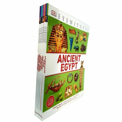 Dk Eyewitness History collection 7 books set Childrens pack Ancient ...