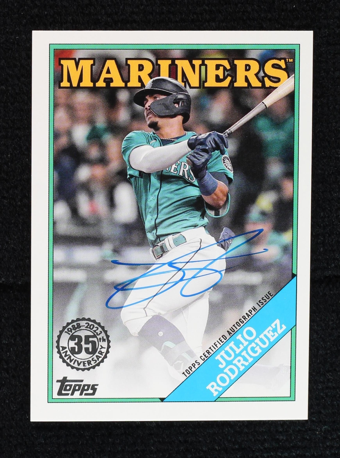 2023 Topps Series 1 - 1988 Topps Baseball Autographs #88BA-JROD Julio ...