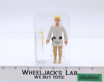 Luke Skywalker Farmboy Letter on Hilt HK AFA GRADED 75 Star Wars 1977 ...